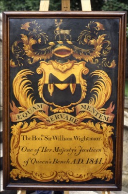 Wightman, Hon Sir William, J QB | The Heraldry Society
