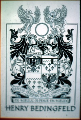 Bedingfield, Henry | The Heraldry Society