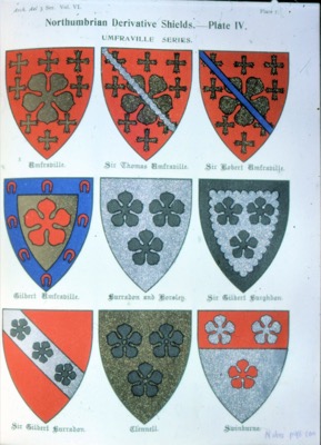 Umfraville (4 vars),Burradon/Burghdon (3 vars),Clennel,Swinburne | The ...